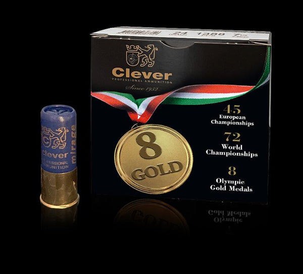 Clever Mirage Gold 28gm #7.5 12G Shotshell Ammunition – Granbergs Firearms