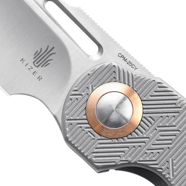 Kizer October Grey Titanium Ki3569A1 – Granbergs Firearms