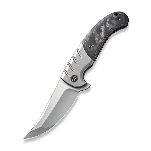 WE Knife Curvaceous Titanium & Carbon Fiber Folding Pocket Knife WE200 ...