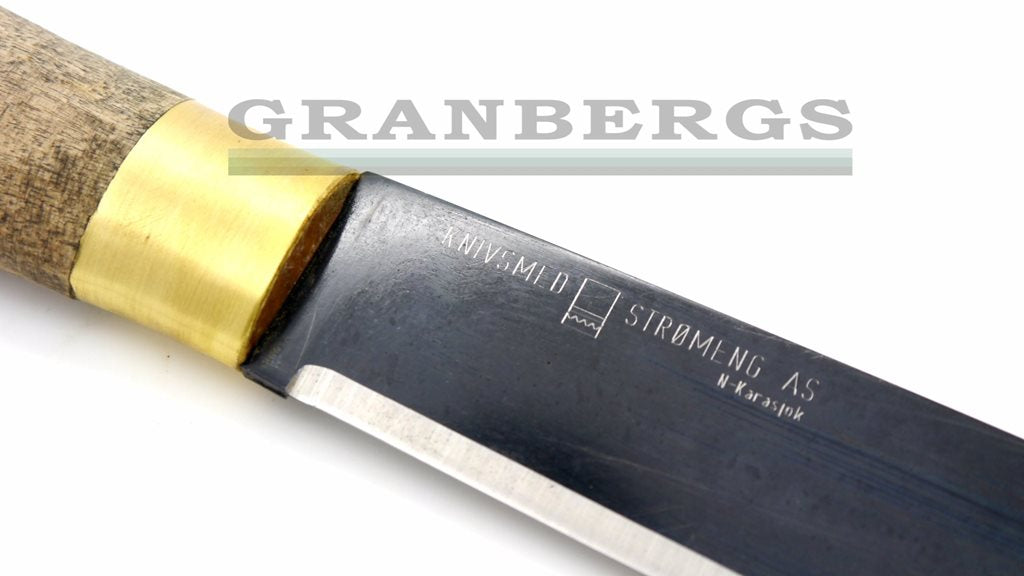 Knivsmed Stromeng Same knife 7'' KS7OF Old Fashion Knife Carbon Norweg ...