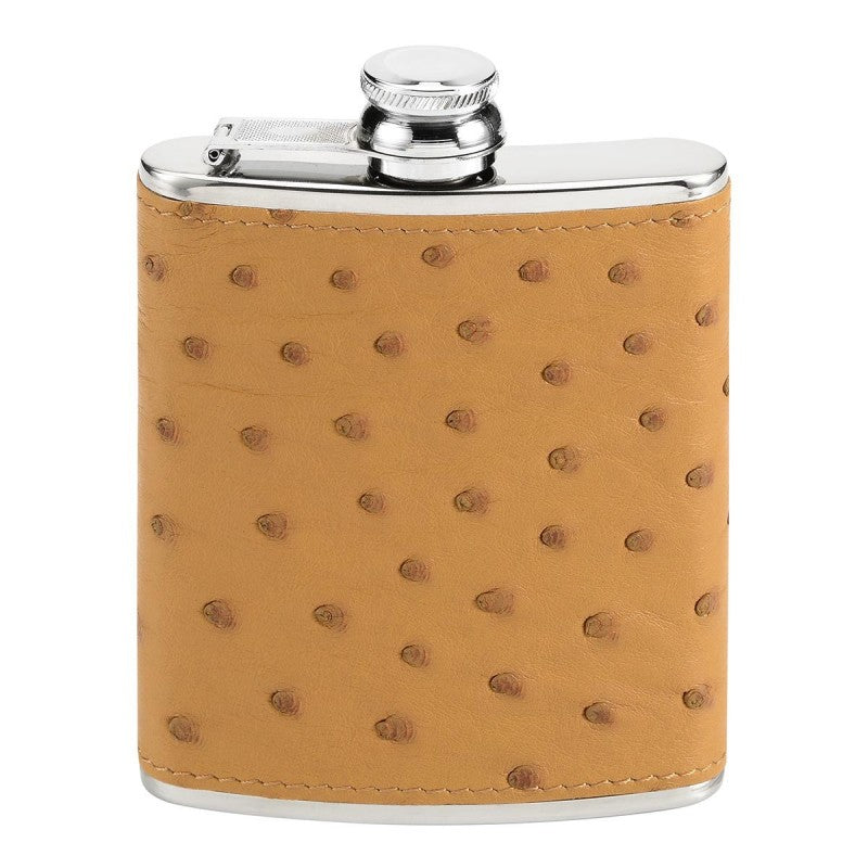 Max Capdebarthes Flask 6oz- Ostrich Skin – Granbergs Firearms
