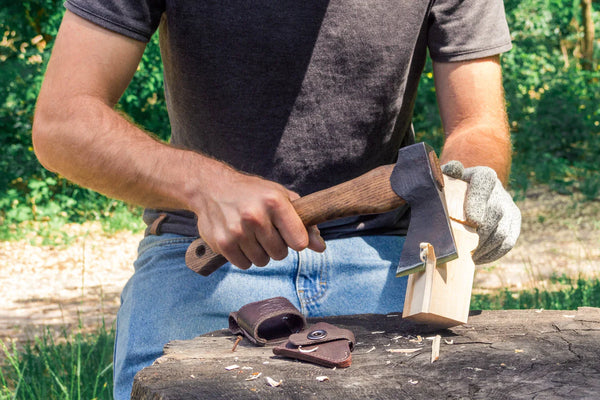 BeaverCraft Compact Wood Hatchet for All Tasks and Purposes AX1 ...